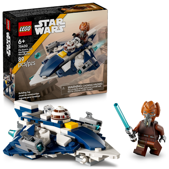 LEGO® Star Wars Plo Koon’s Jedi Starfighter Microfighter – The General ...