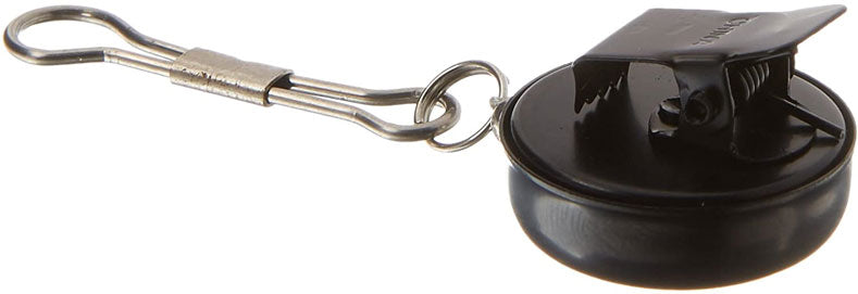 Sona Enterprises 1" Black Clip-On Retractable Pull Reels with 18.5" St ...