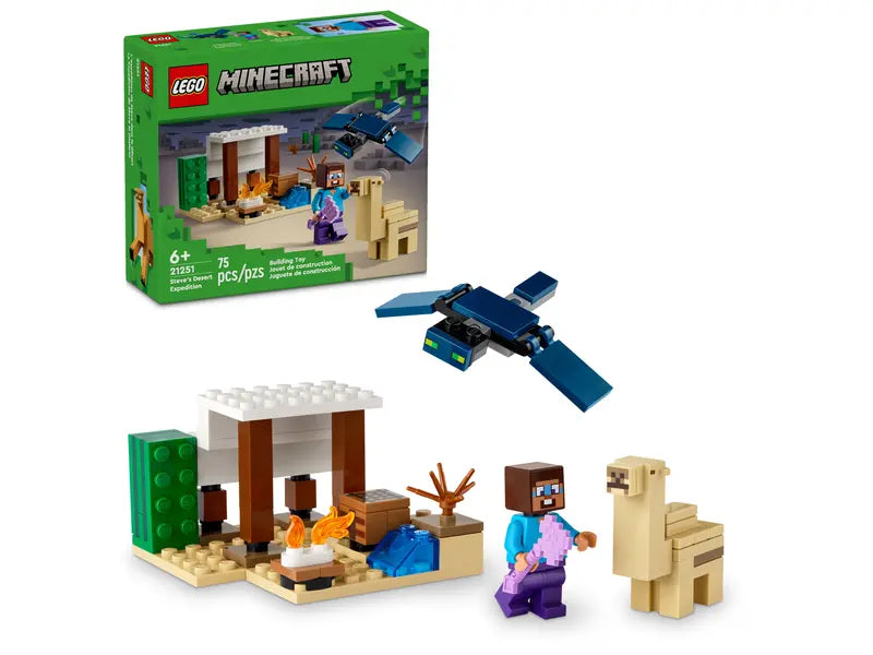 LEGO Minecraft Steve's Desert Expedition – The General Store Spokane
