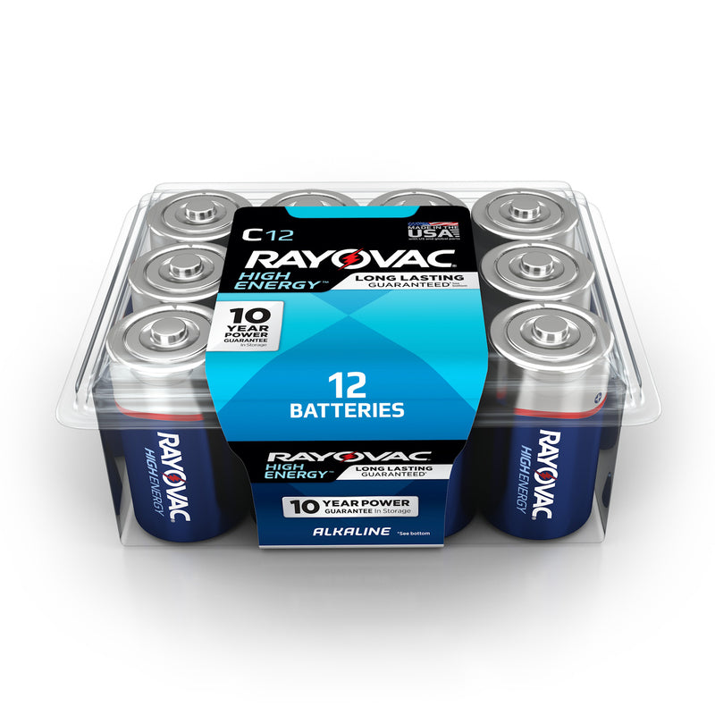 Rayovac High Energy C Alkaline Batteries 12 pk Clamshell – The General ...