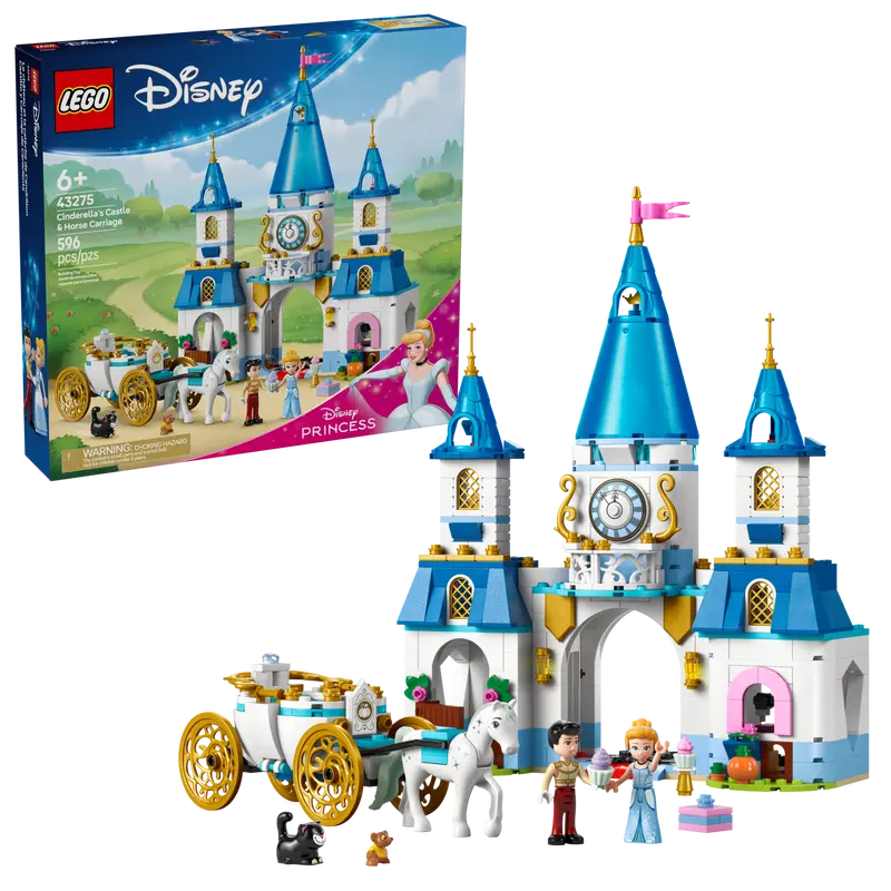 LEGO Disney Cinderella's Castle & Horse Carriage – The General Store ...