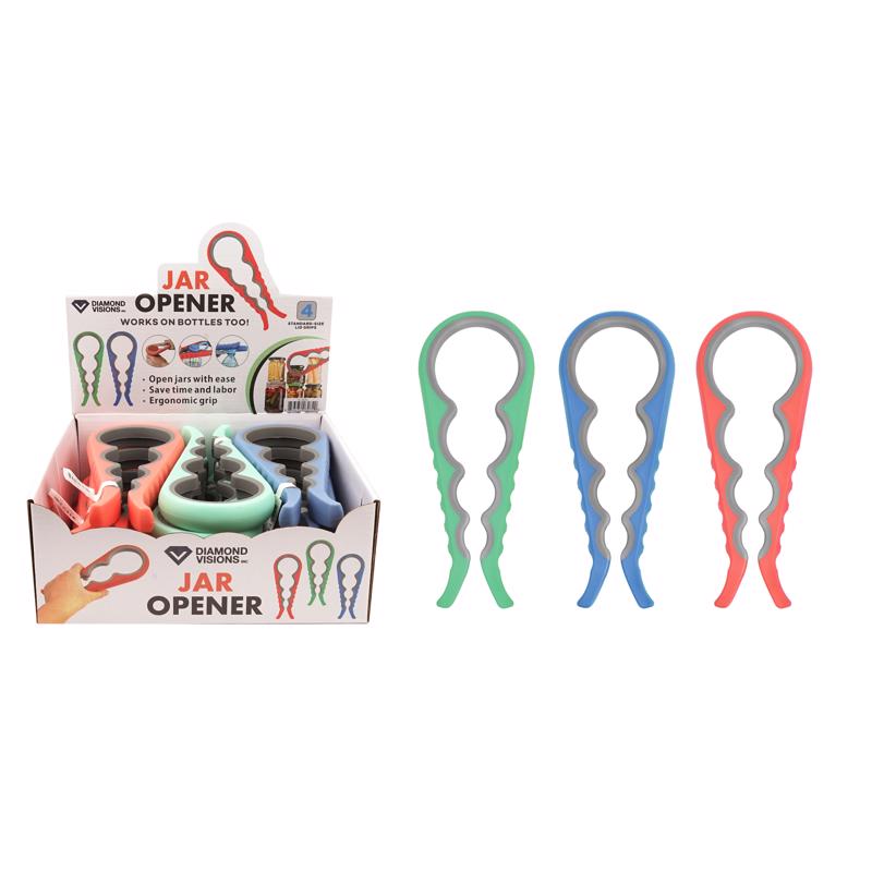 Diamond Visions Assorted ABS/Silicone Jar Opener – The General Store ...
