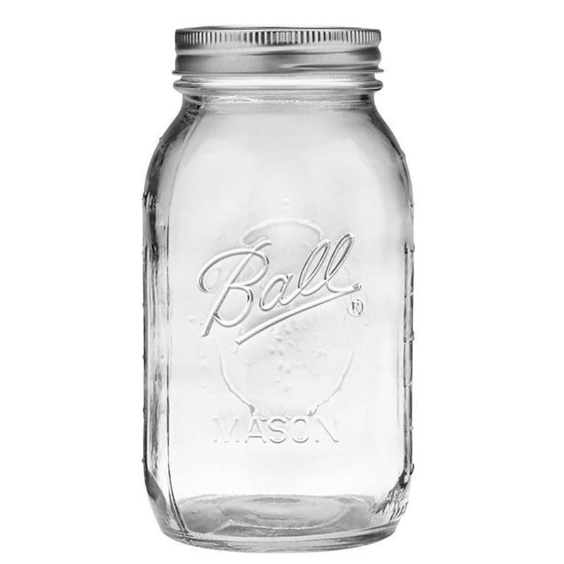 Ball Regular Mouth Mason Jar 32 oz 12 pk – The General Store Spokane