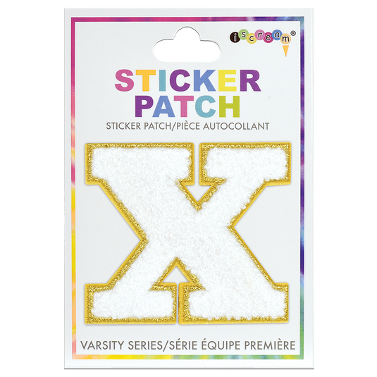 X Initial Varsity Sticker Patch – shop.generalstorespokane