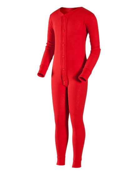 Indera Mills Youth Union Suit (Red) Size M – The General Store Spokane