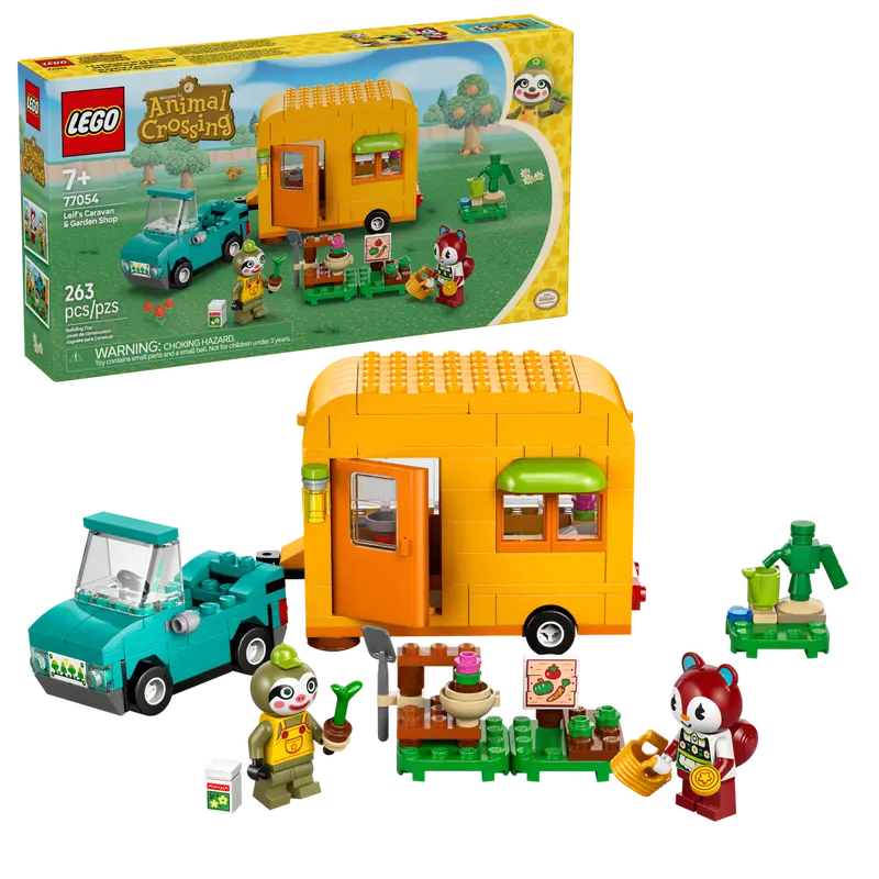 LEGO Animal Crossing Leif's Caravan & Garden Shop – The General Store ...