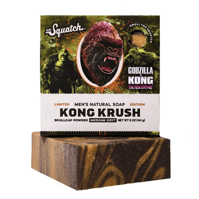 Dr. Squatch Godzilla x King Kong: Kong Krush Bar Soap 5 oz – The ...