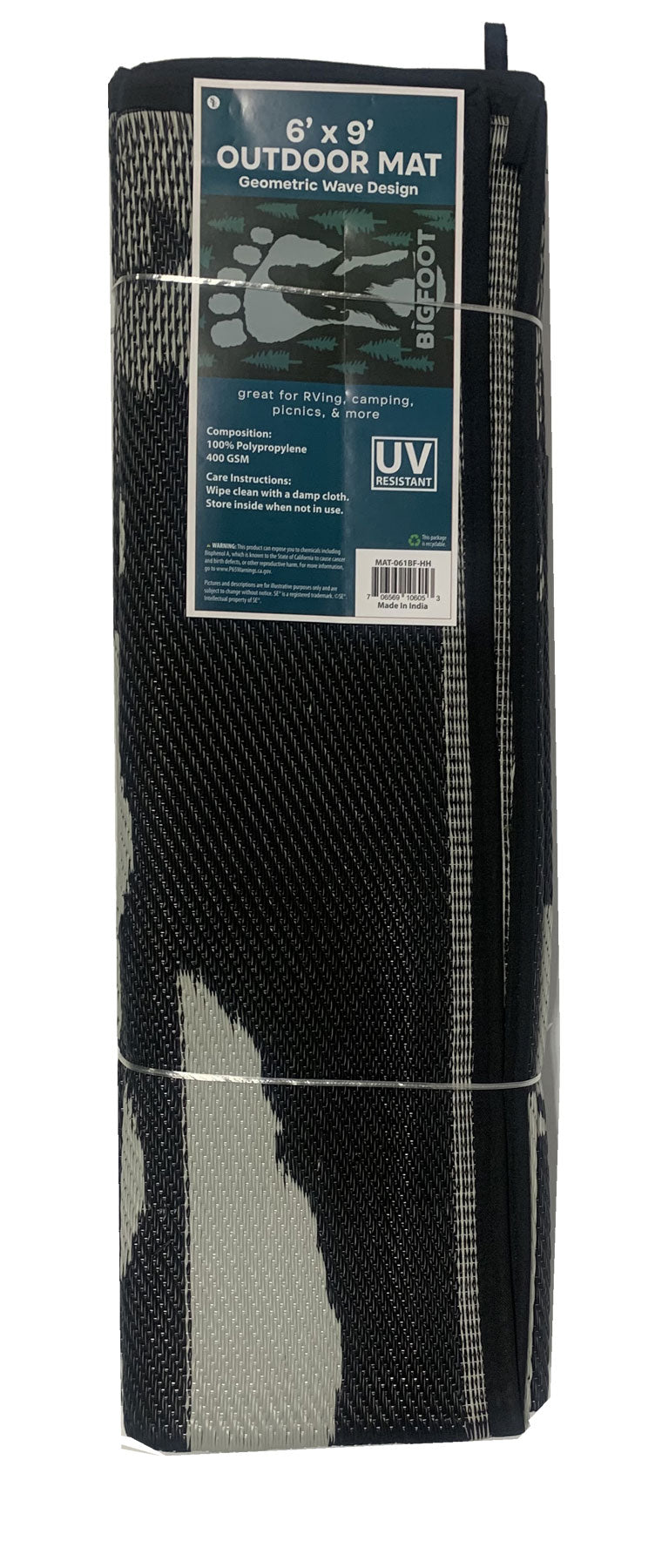 Sona Enterprises 6'x9' Bigfoot Outdoor/RV Mat – The General Store Spokane