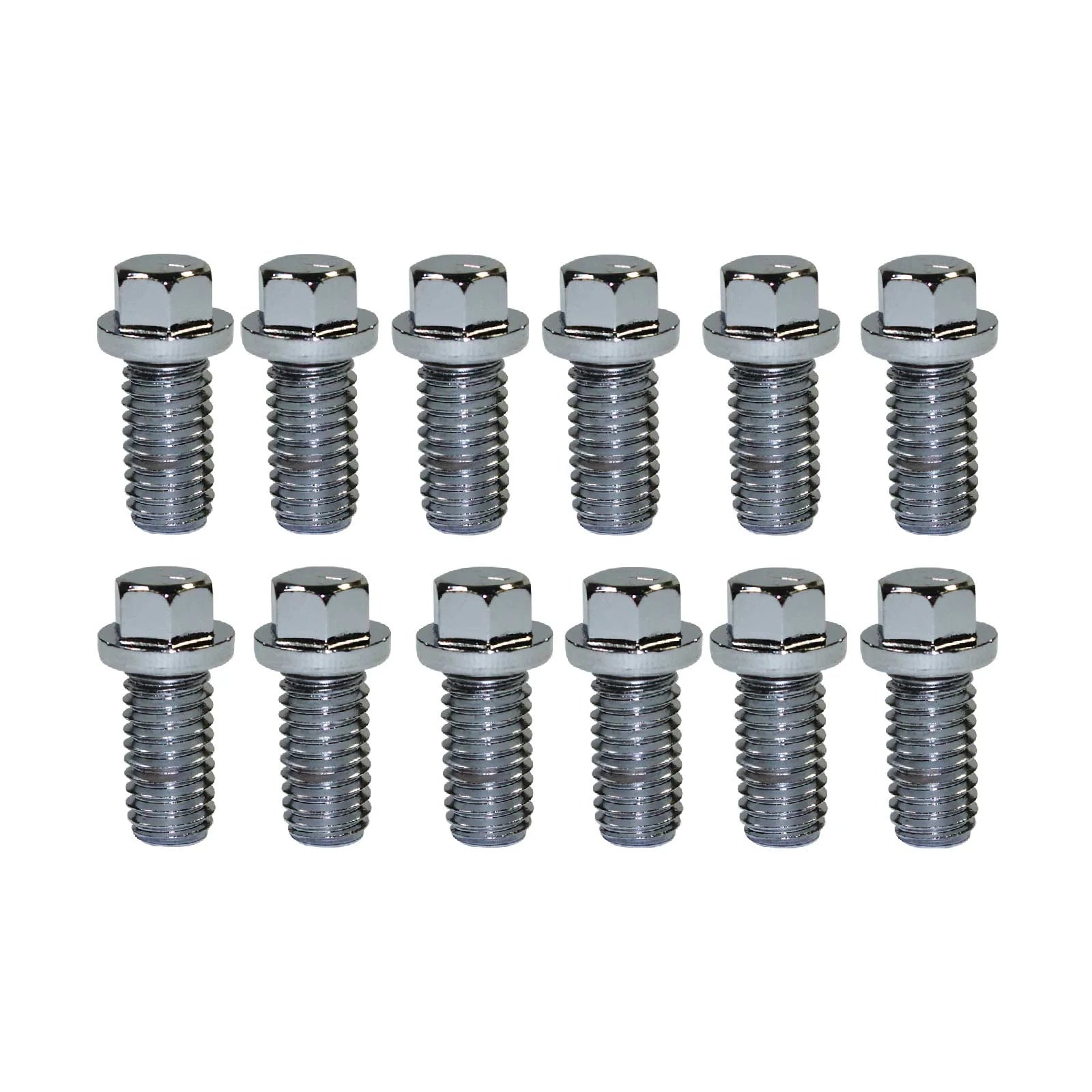 TSP Chevy Small Block Chrome Steel Exhaust Header Bolt Set – The ...