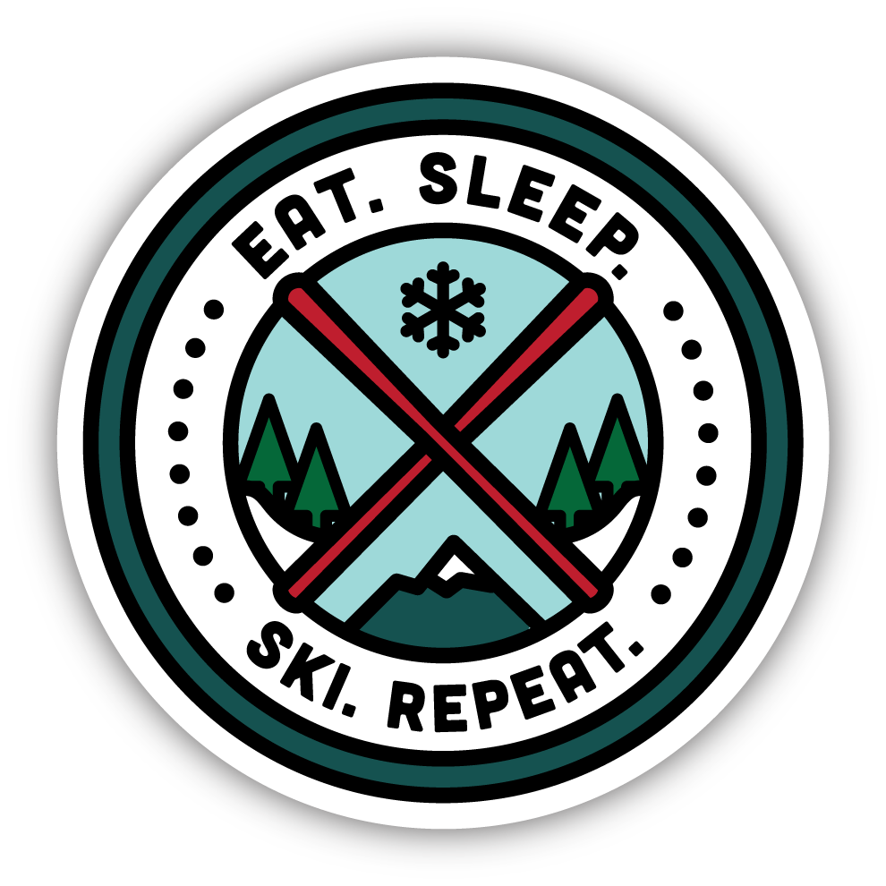 Ski Patch Large Sticker – The General Store Spokane